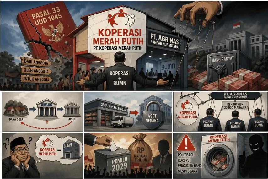 Tumpang-tindih PT. Koperasi Merah Putih (Persero) – Kempalan.com